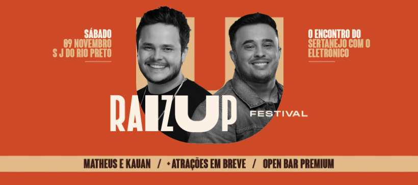 RaizUP - IngressoLive - Plataforma Online de Eventos
