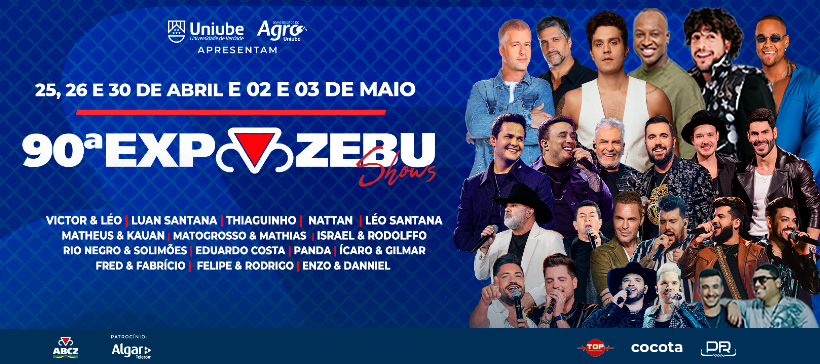 EXPOZEBU SHOWS 2025 - IngressoLive - Plataforma Online de Eventos