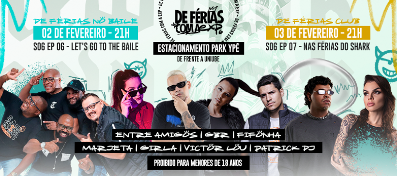 - 3º Semana - De Férias com a EXP 2024 - IngressoLive - Plataforma ...