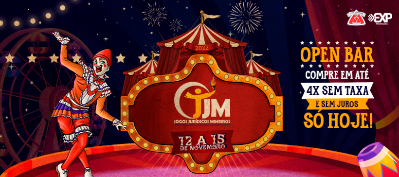 AVULSO - JJM 2022 - IngressoLive - Plataforma Online de Eventos